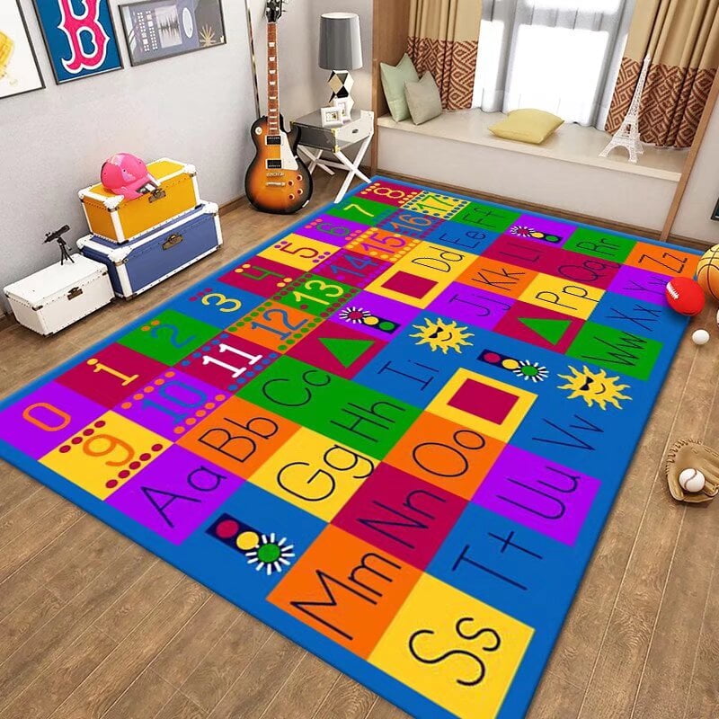 ABC Simple Style Children Cute Carpet for Living Room Home r Area Rug ...