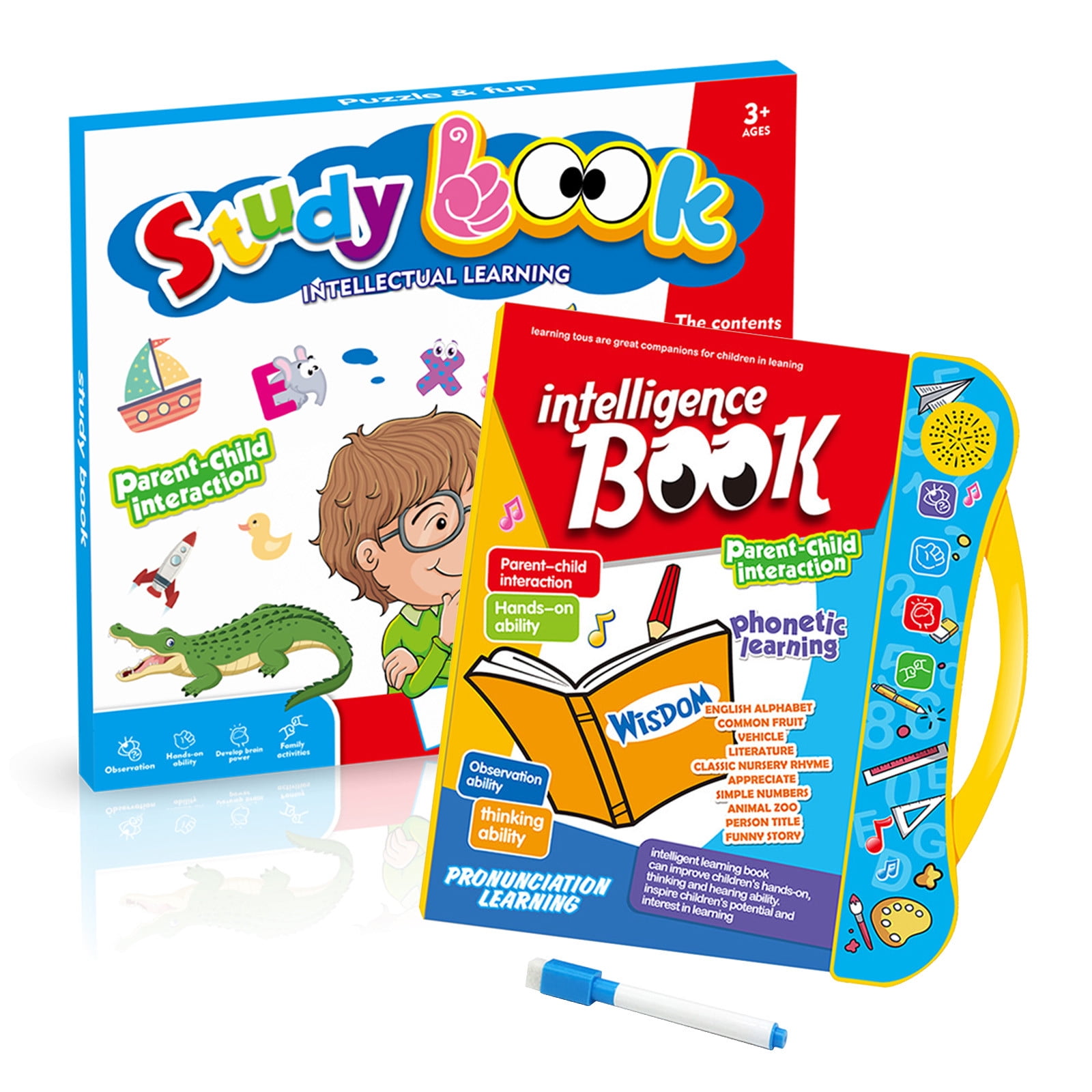 ABC Sound Books Interactive Electronic Learning Books for Toddlers with ...