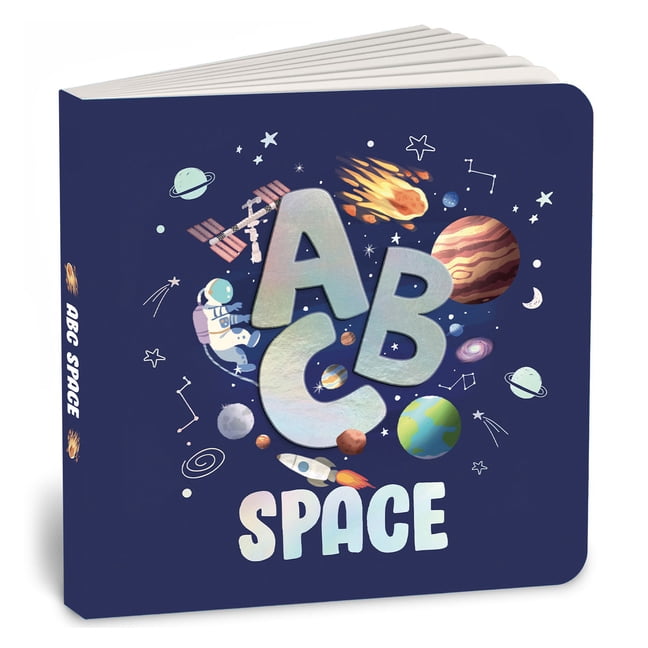 ABC Space: An Engaging Illustrated Board Book A to Z Space Exploration ...