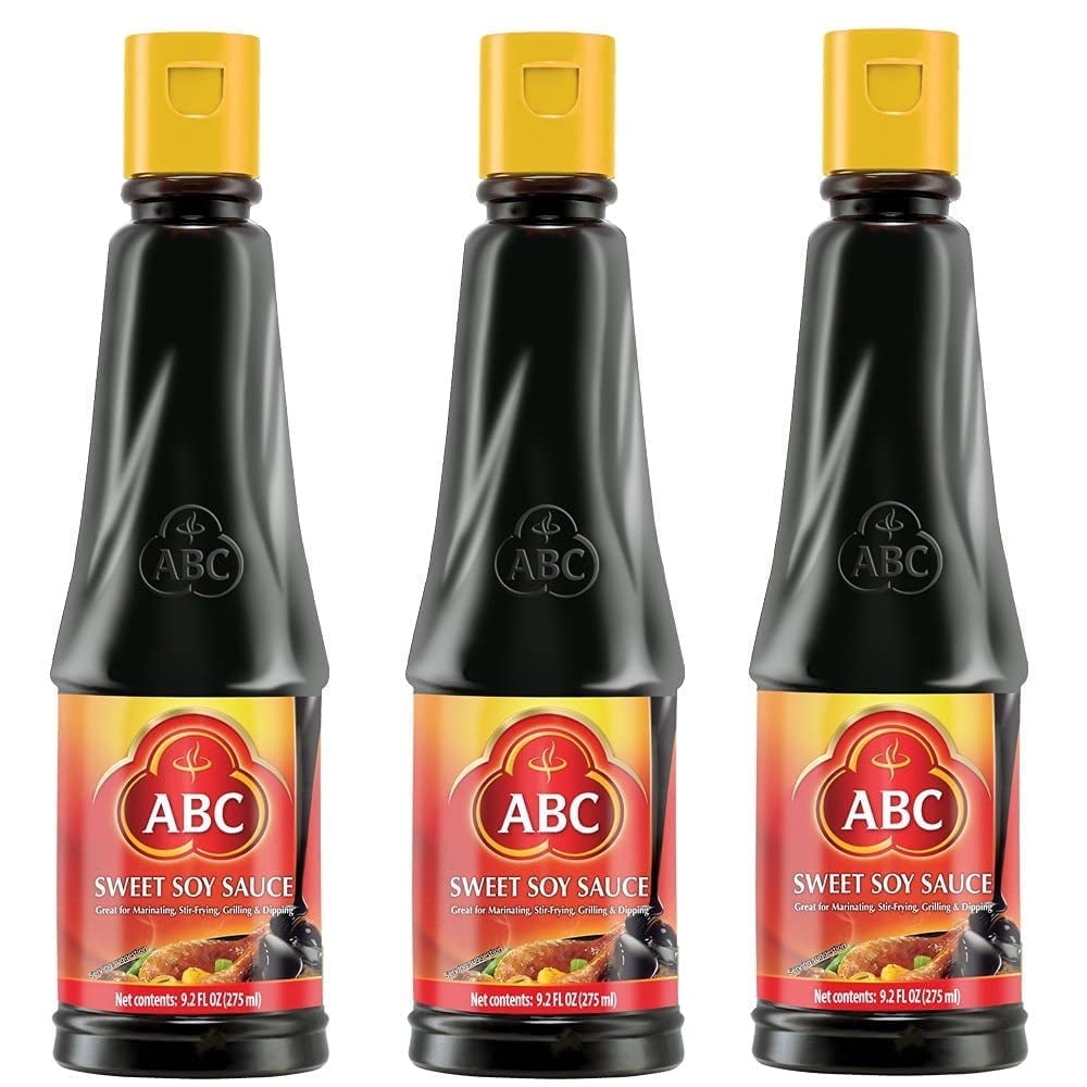 ABC Sweet Soy Sauce 9.2oz, Asian Food, Marinade, BBQ, Stir-Fry ...