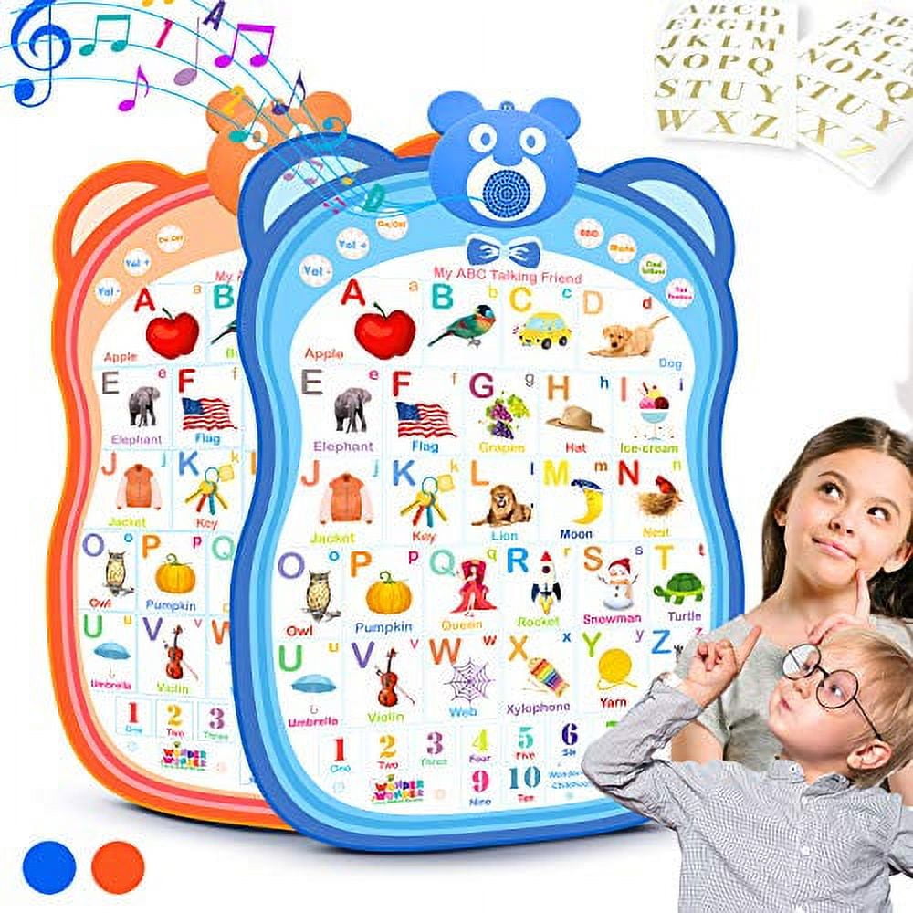 My ABC Talking Friend Interactive Alphabet Toy Talking Poster Wall ...