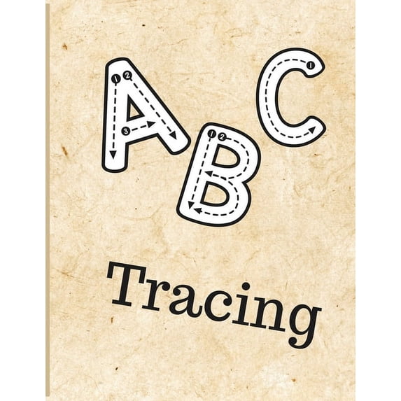 ABC Tracing: A Guided Journey through the Alphabet, (Paperback ...
