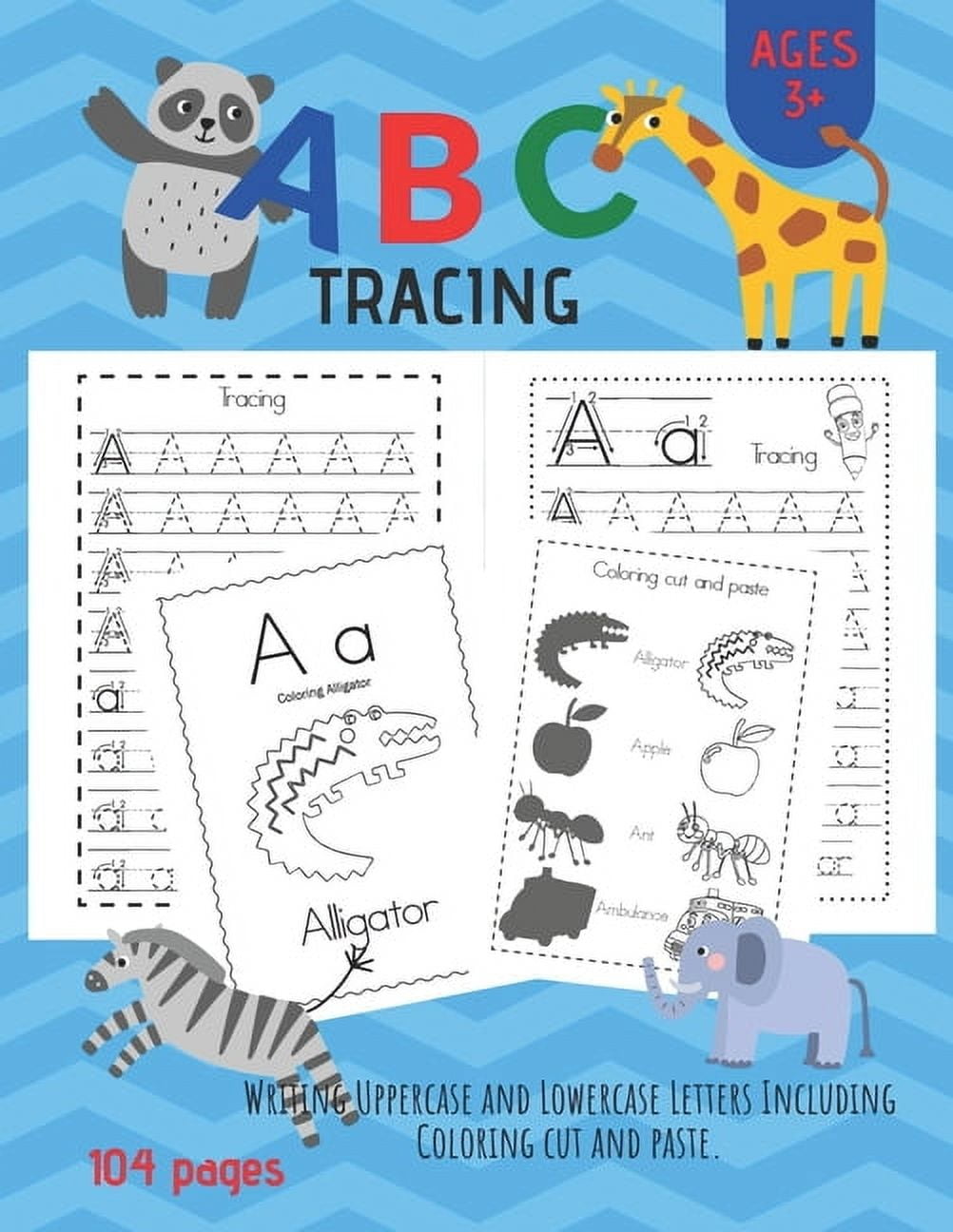 ABC Tracing: Alphabet Handwriting Practice workbook for Pre K ...
