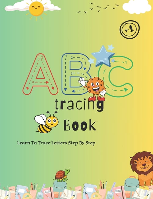 ABC Tracing Book: Learn To Trace Letters, (Paperback) - Walmart.com