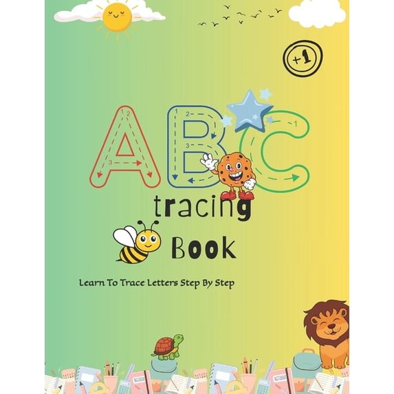 ABC Tracing Book: Learn To Trace Letters, (Paperback) - Walmart.com