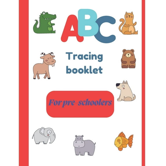 ABC Tracing Book: Tracing Book For Kids, (Paperback) - Walmart.com