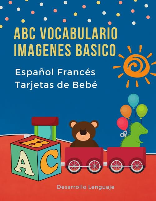 ABC Vocabulario Imagenes Basico Español Francés Tarjetas de Bebé ...