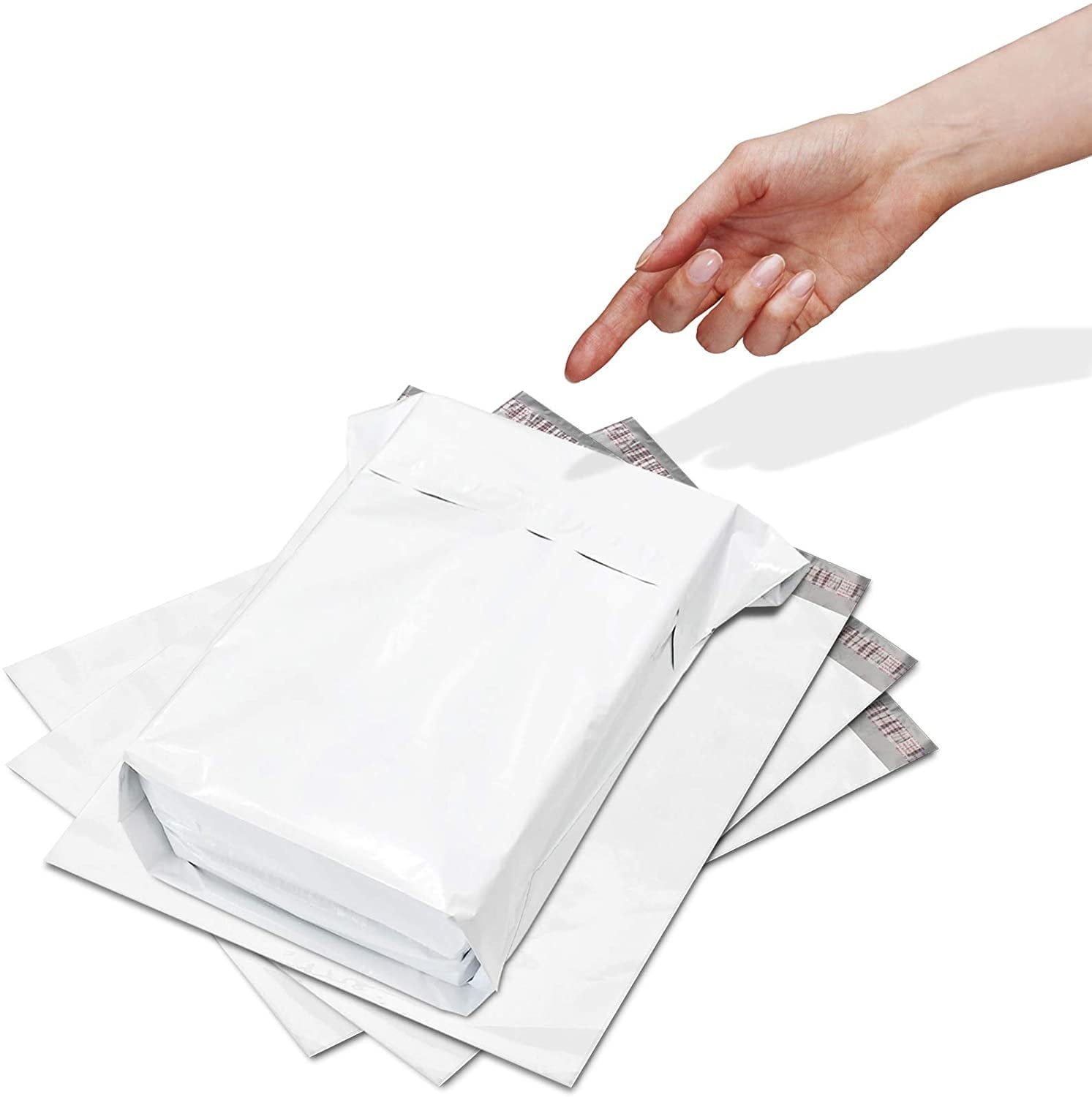 ABC White Expansion Waterproof Mailers Poly Mailers Bags 15 x 20 x 7 ...