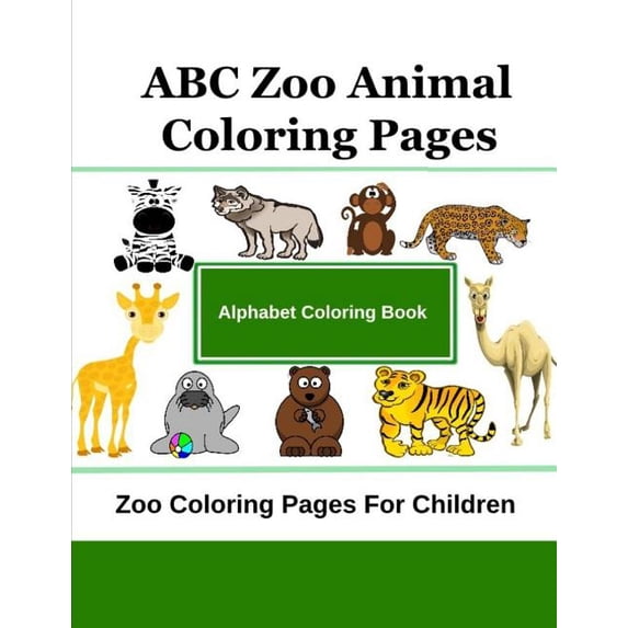 ABC Zoo Animal Coloring Pages: Zoo Coloring Pages For Children ...