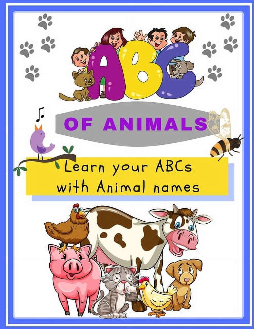 ABC of Animals; Learn the English Alphabets with Animal Names: For ...
