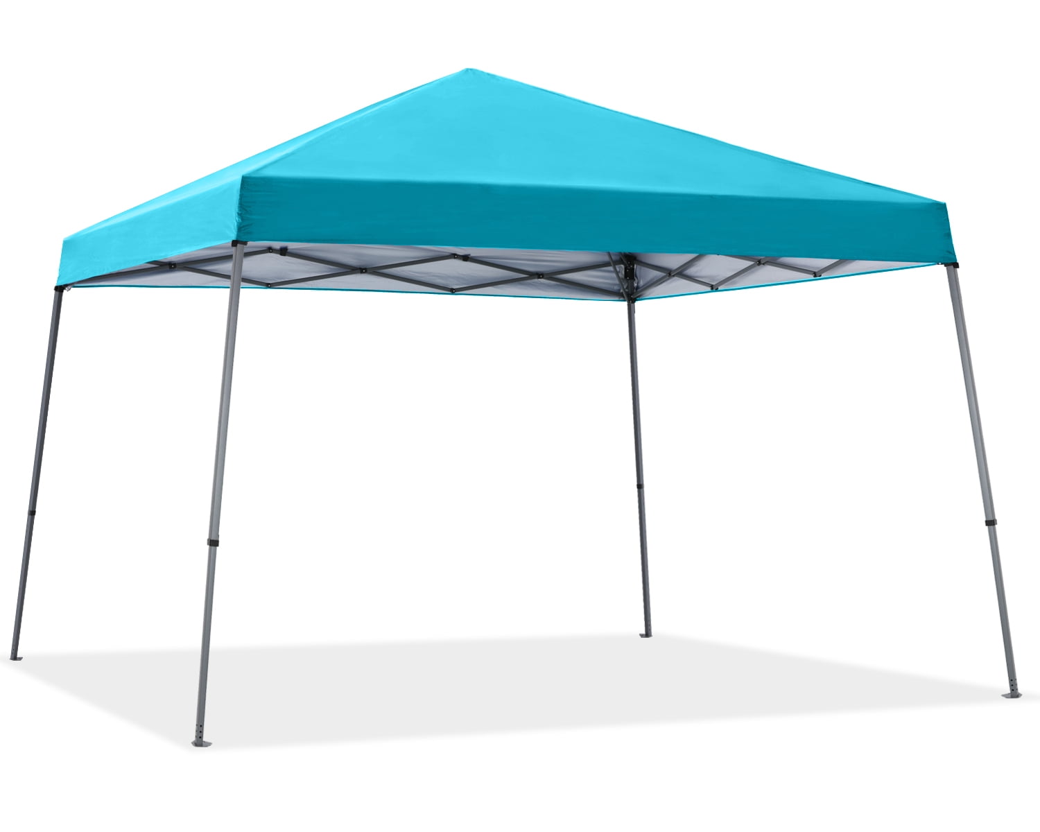 ABCCANOPY 10ft x 10ft Base/8ft x 8ft Top Outdoor Pop Up Slanted Leg ...