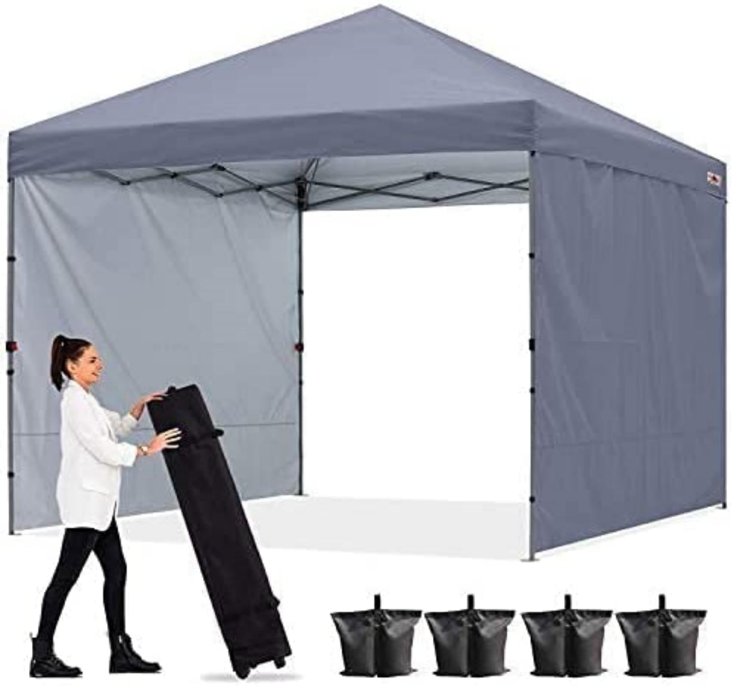ABCCANOPY 10ft x 10ft Camping Gazebo Instant Pop up Outdoor Canopy Tent ...