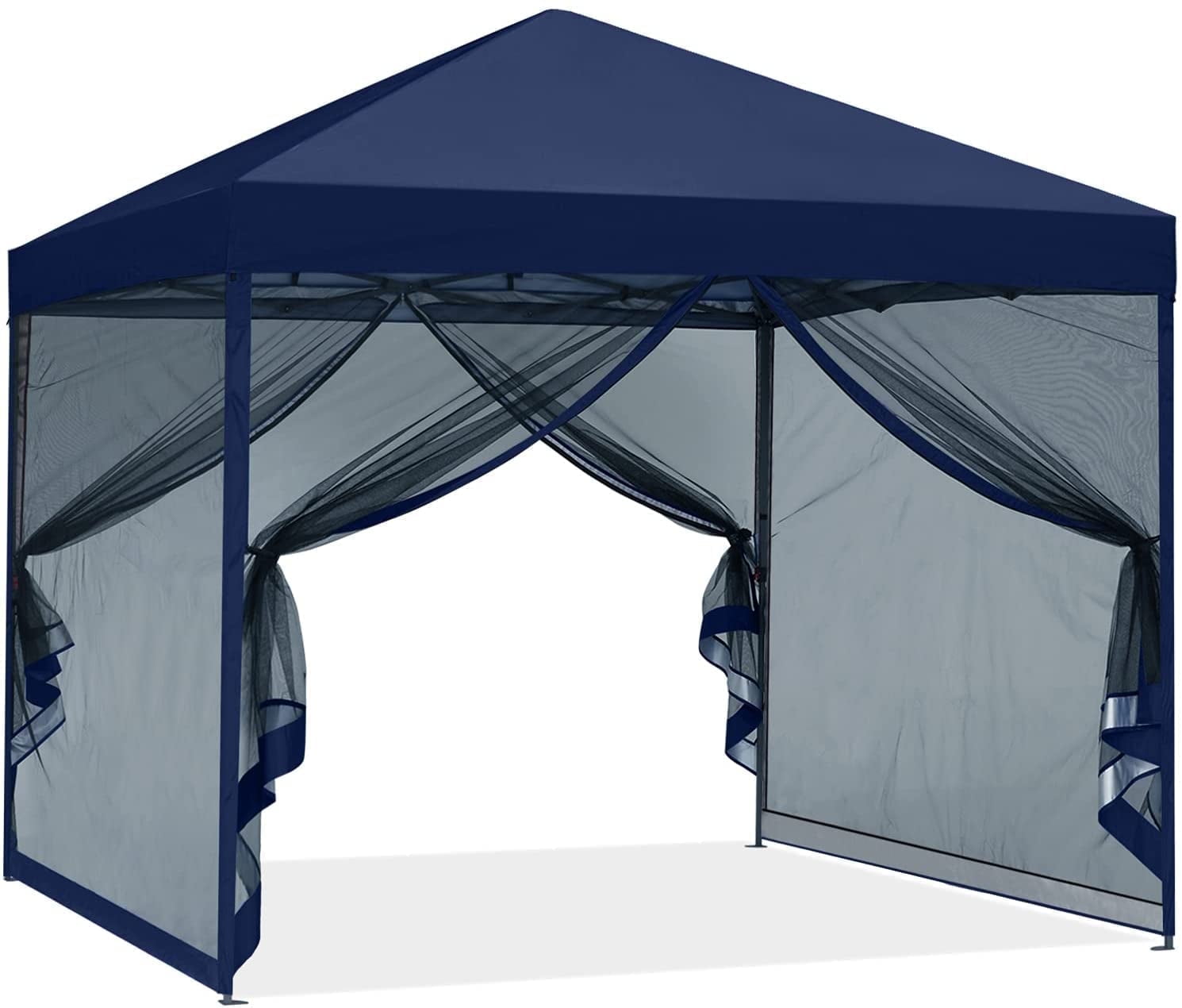 ABCCANOPY 8x8ft UV-Protected Festival Shade Tent With Zip Sidewalls ...
