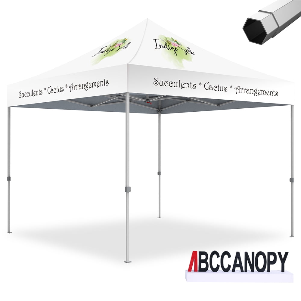 ABCCANOPY 8ft x 8ft S2 Premium Heavy Duty Pop Up Custom Personalized ...