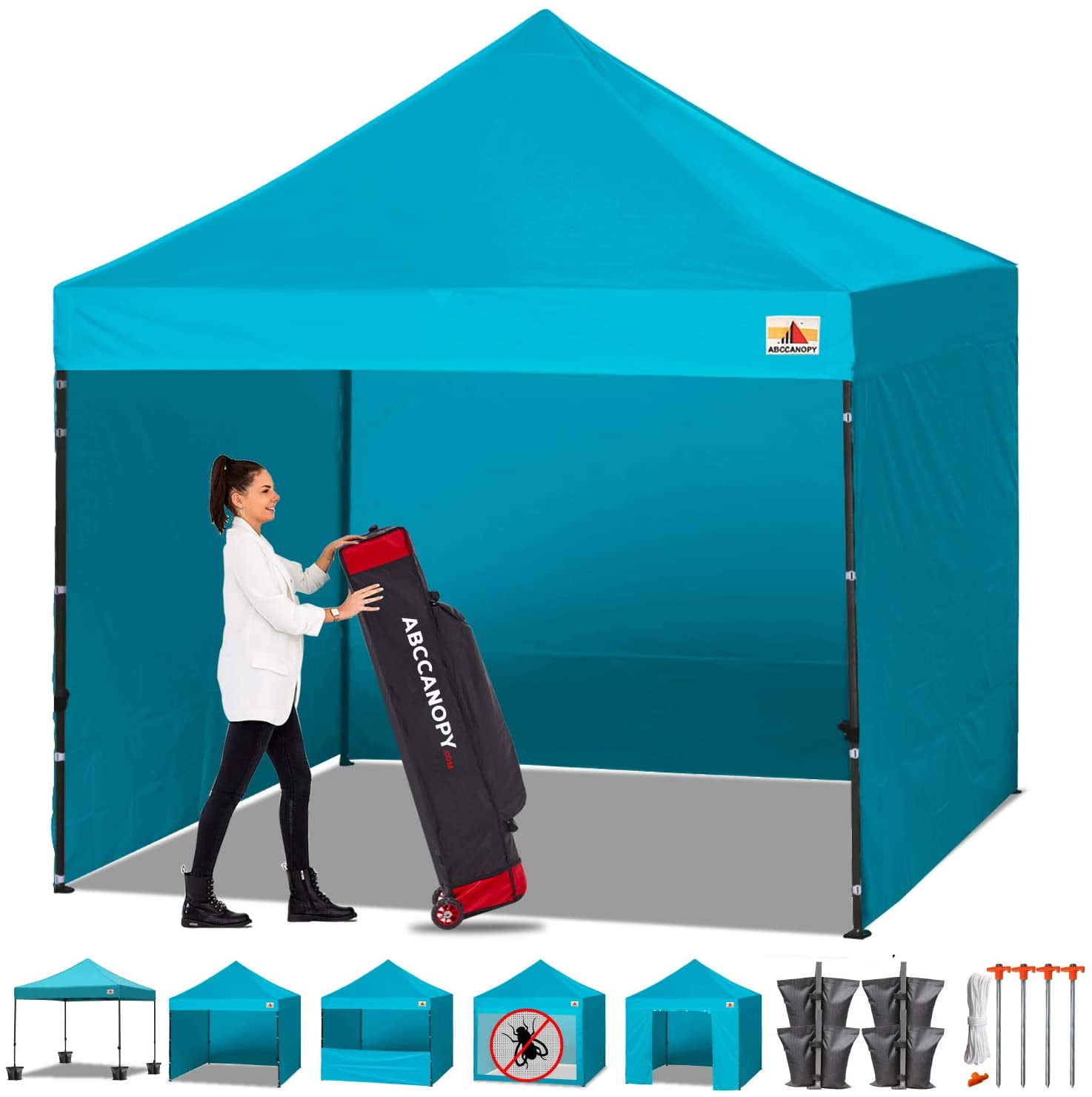 ABCCANOPY Canopy Tent Popup Canopy 10x10 Pop Up Canopies Commercial ...