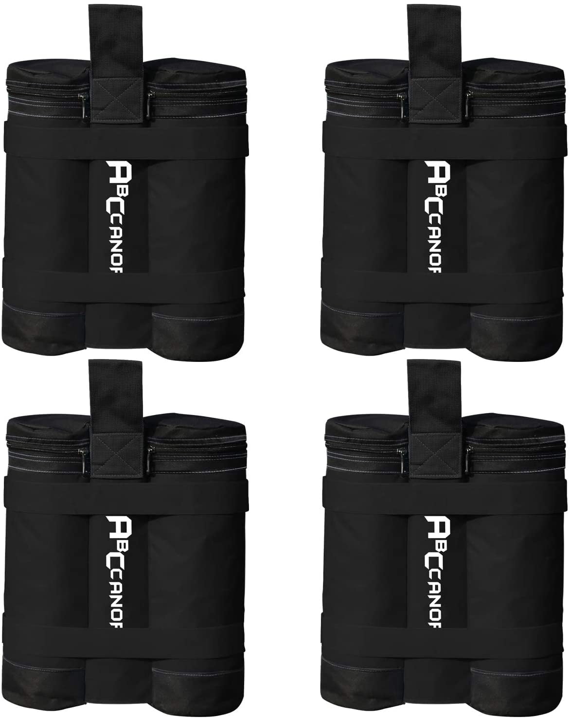 ABCCANOPY Canopy Weights, Set of 4 Sandbags, Black, Fits 15mm to 50mm ...