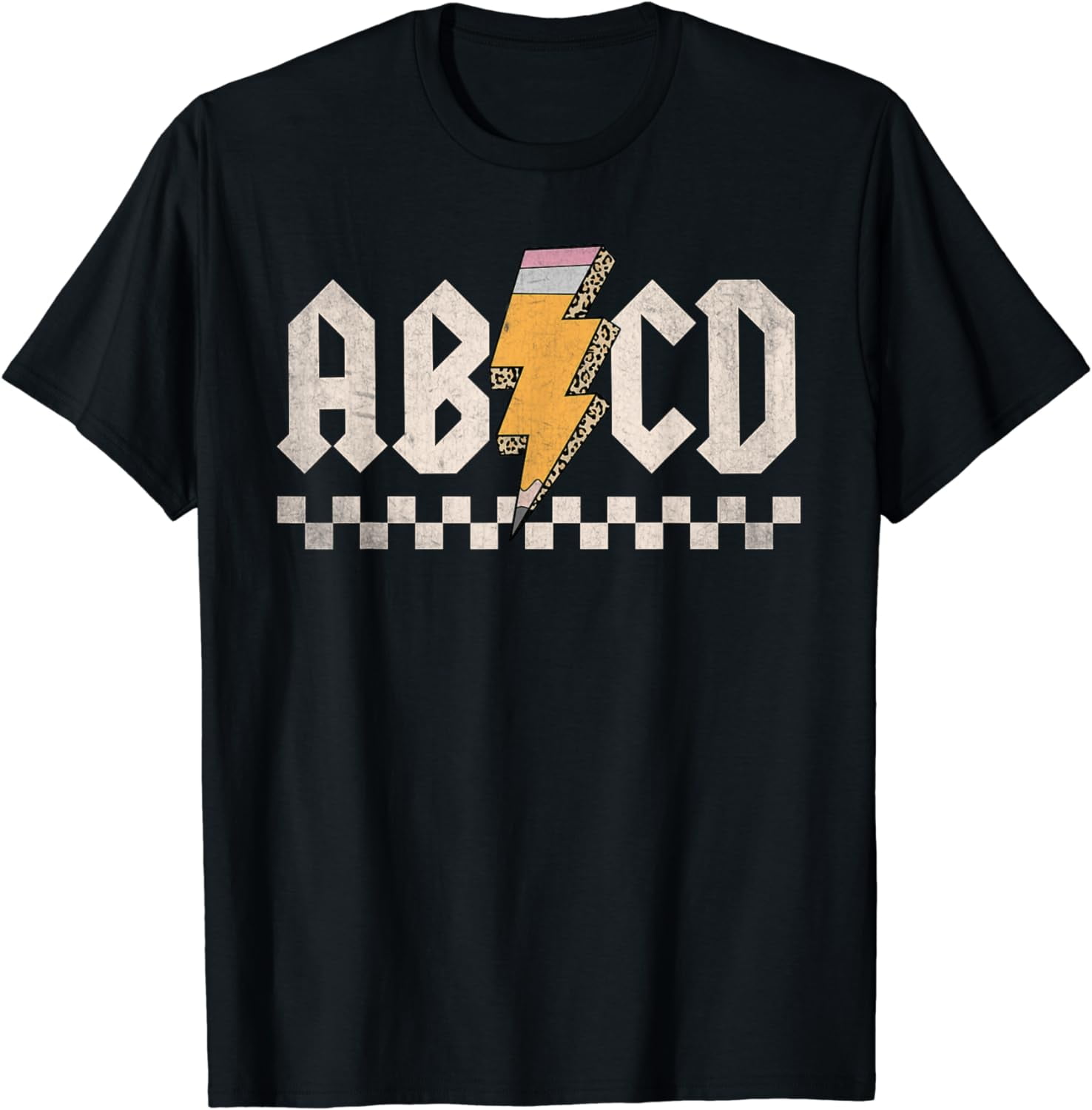 ABCD Back In Class First Day Back To School Teacher Student T-Shirt ...