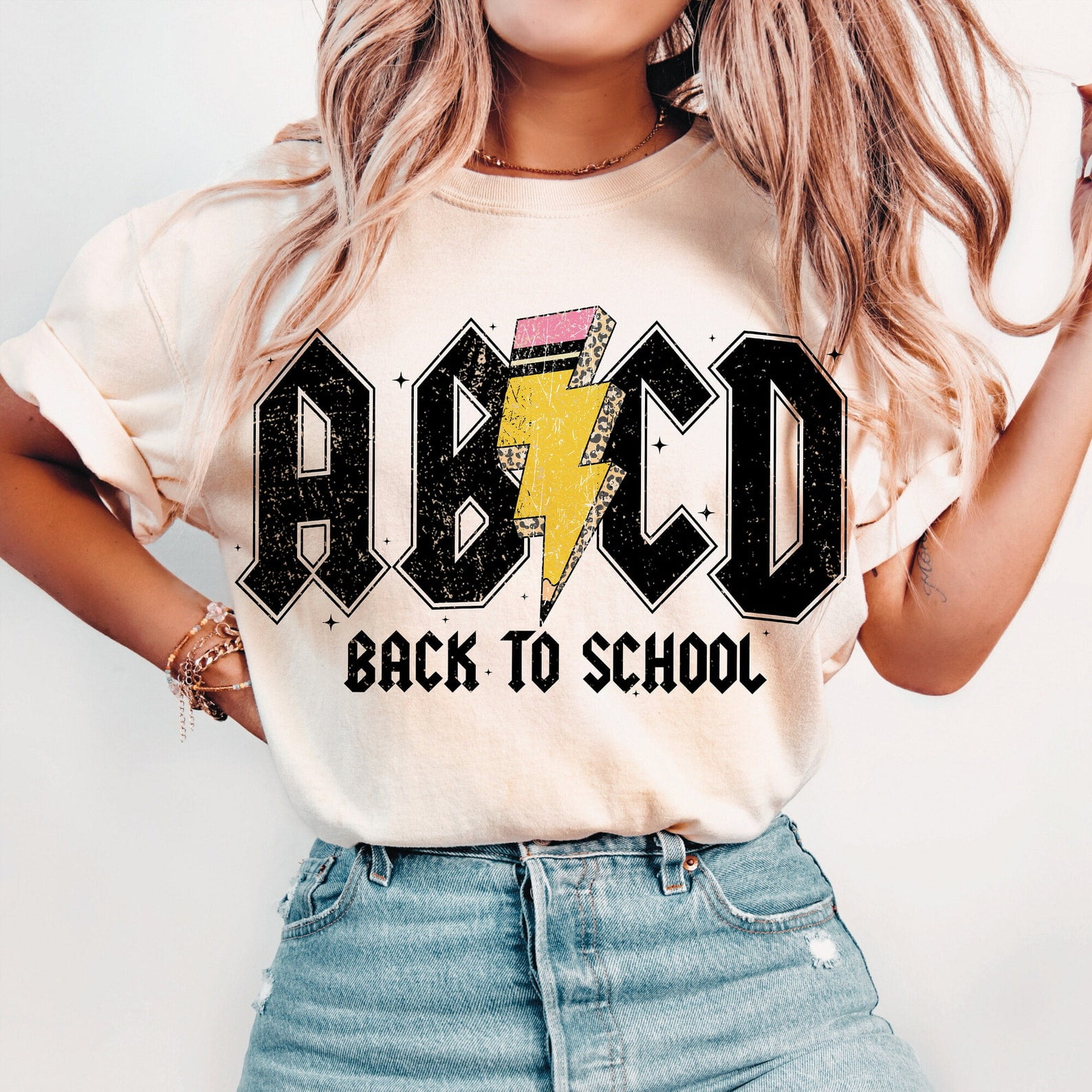 ABCD Back to School T-Shirt, Teacher Appreciation Gift Shirt, First Day ...
