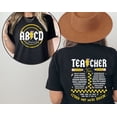 ABCD Teacher Tour Shirt Teacher Shirt Back To School Shirt End of Year ...