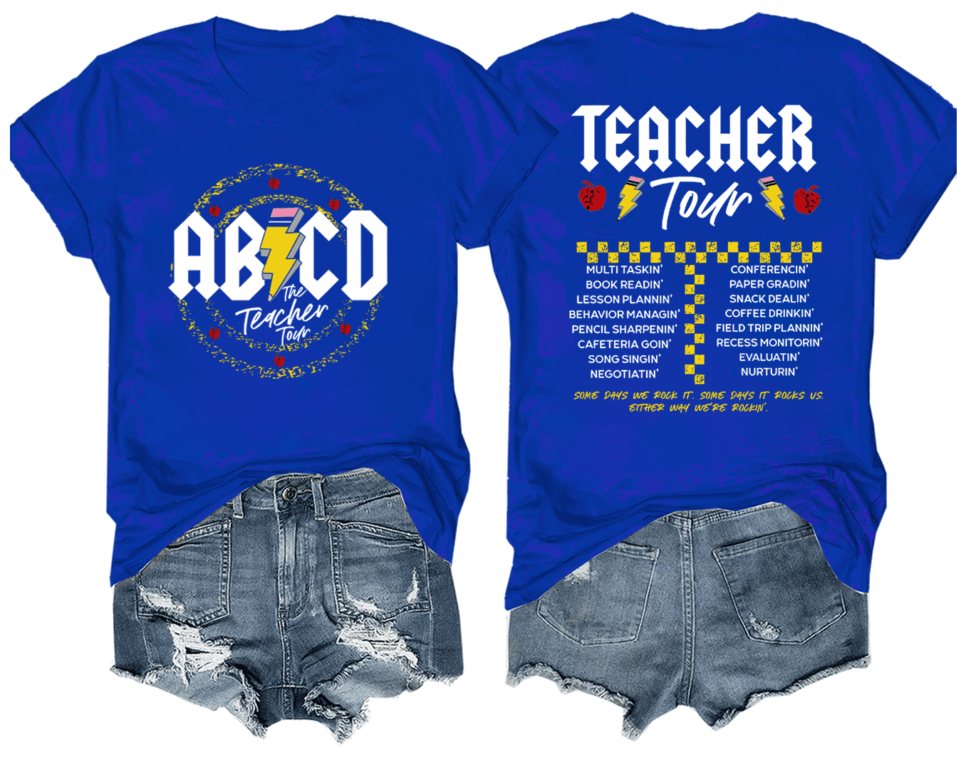 ABCD Teacher Tour TShirt, ABCD Teacher Tour Shirt, ABCD Teacher Tour T ...