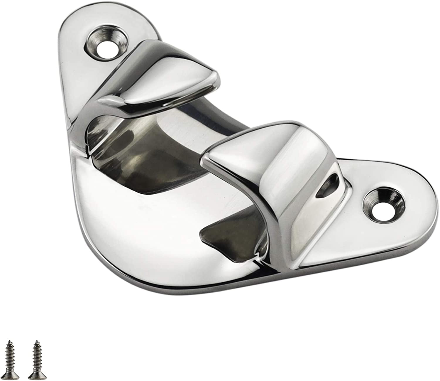 ABCISI 104MM(4-1/4") Marine Grade Stainless Steel 316 Boat Angled Bow ...