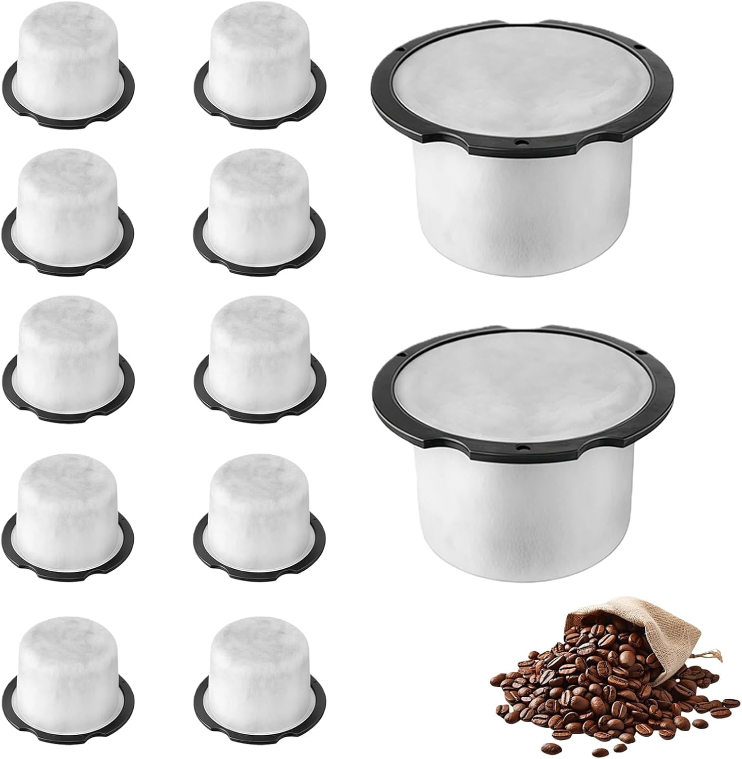 ABCISI 12-Pack Coffee Water Filter Replacement for C7CGFLTR, Compatible ...