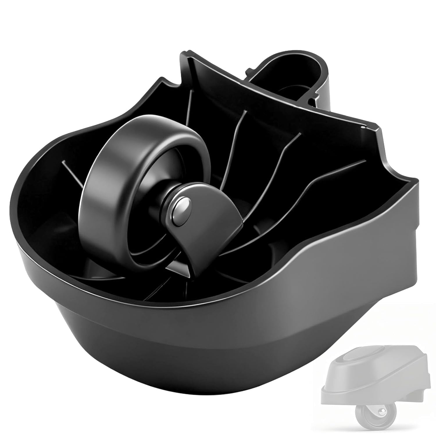 ABCISI 12388 Foot Caster & 12293 Caster Wheel Kit, Foot Caster ...