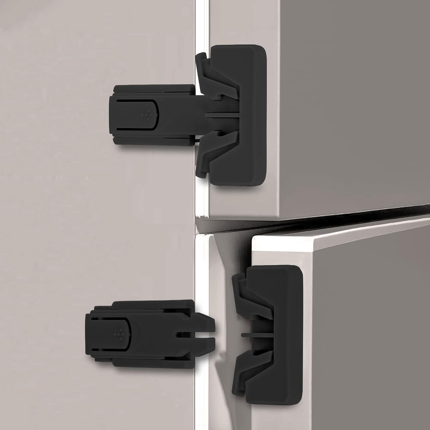 ABCISI 2-Pack Child Proof Refrigerator Lock for Kids, Baby Safety ...