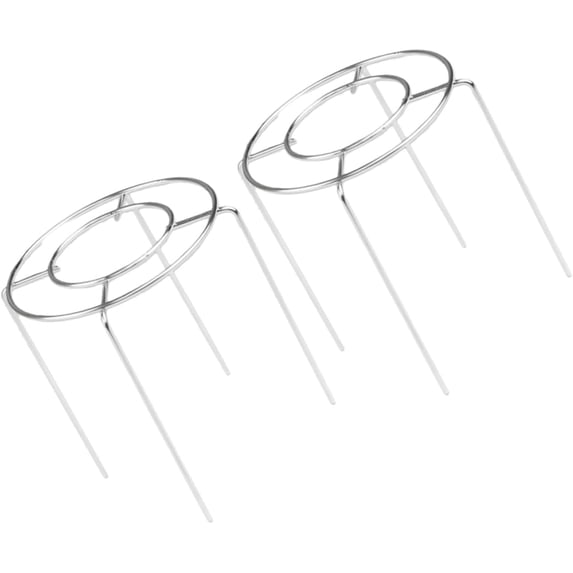 ABCISI 2PCS Stainless Steel Cake Cooling Rack, 5X5.5 Inch Round Stand ...