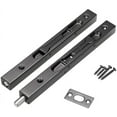 ABCISI 2Pcs 8 Inch Door Bolts - Stainless Steel Concealed Security ...