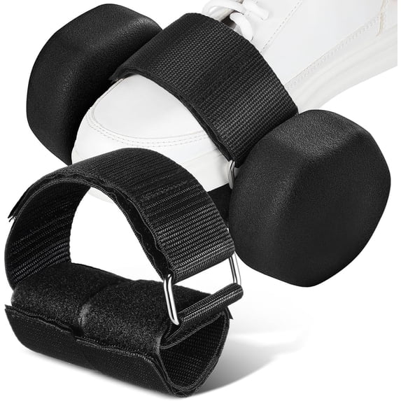 ABCISI 2Pcs Dumbbell Foot Attachment, Foot Weight Lifting Adjustable ...