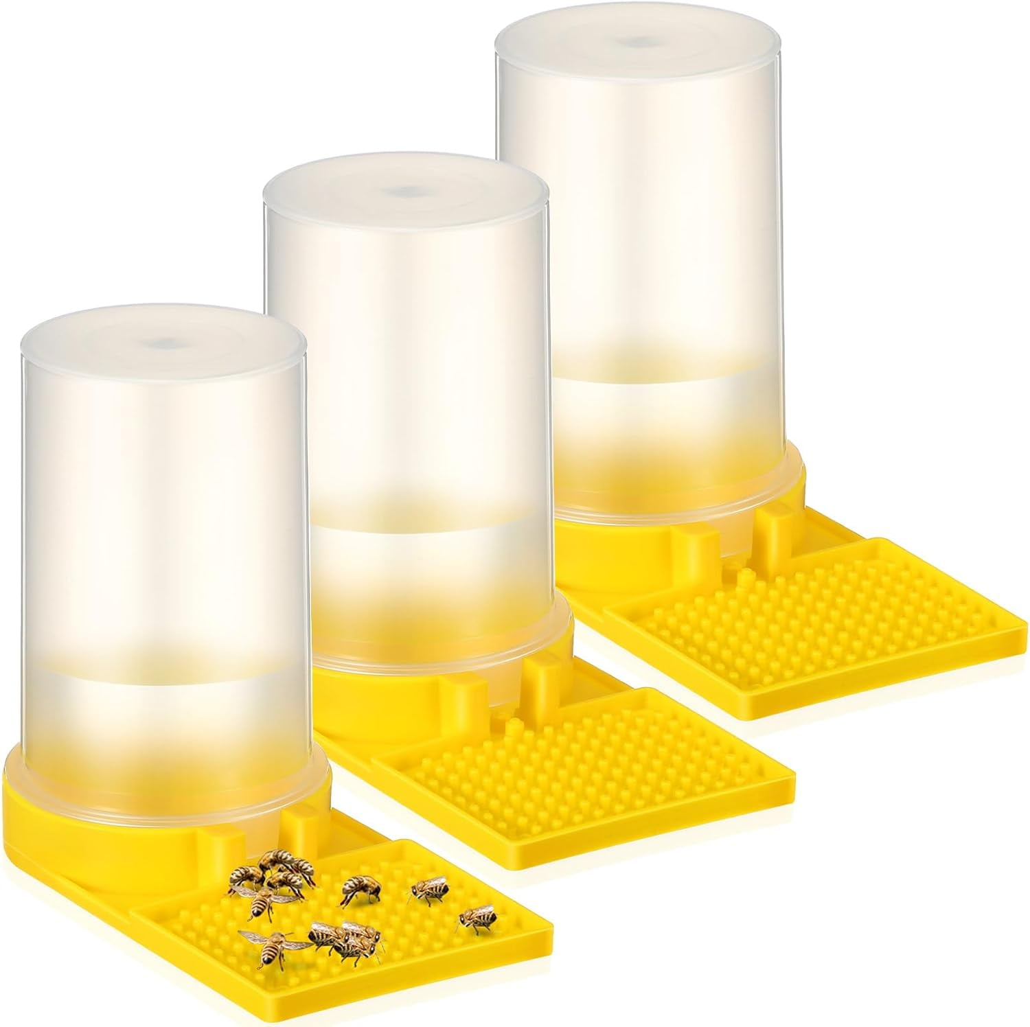 ABCISI 3 Pack Bee Water Feeder, Beehive Watering System Beekeeping ...