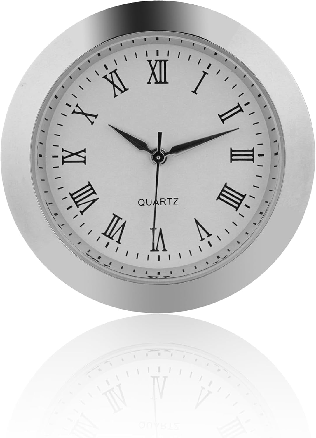 ABCISI 37 mm Mini Clock Insert – Roman Dial Quartz Movement, Fit 35mm ...