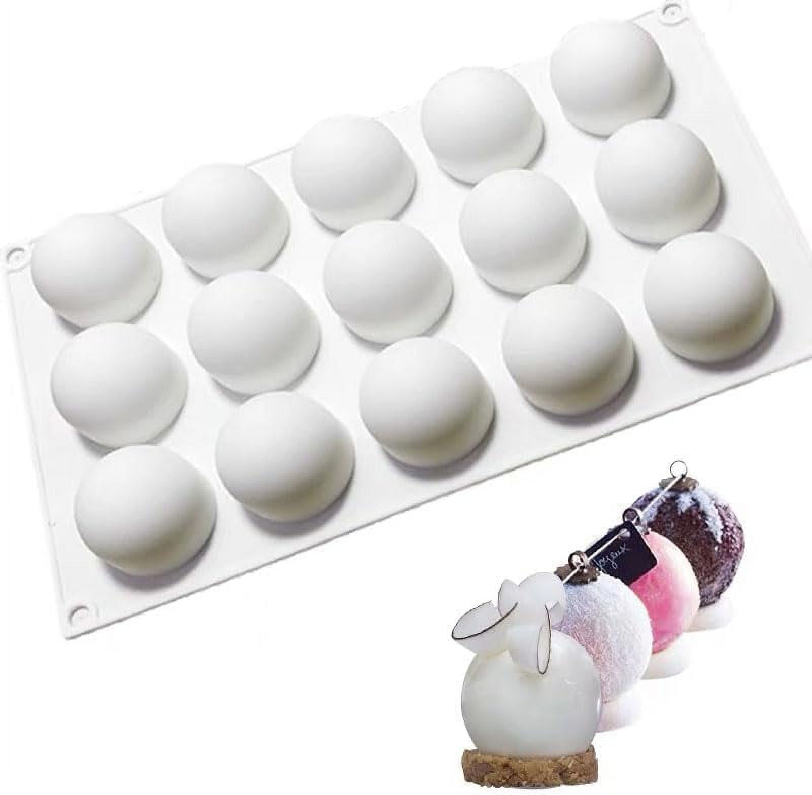 ABCISI 3D Sphere Silicone Mold for Baking, Baking Accessories and Tools ...
