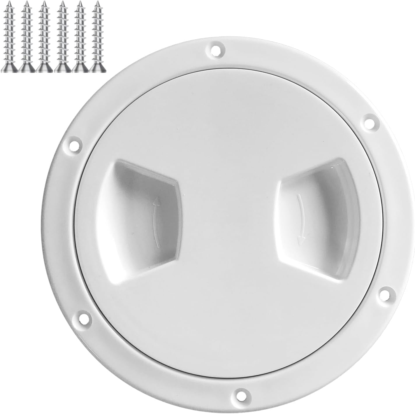 ABCISI 5 Inch Boat Deck Hatch, Non-Slip Inspection Hatch with ...