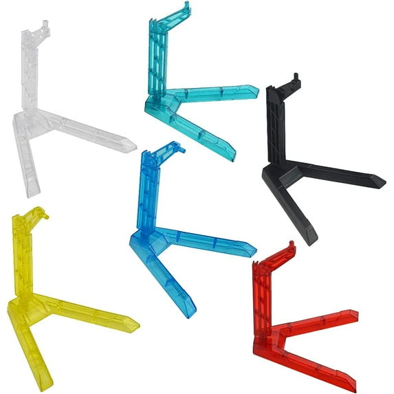 ABCISI 6 Pcs Action Figure Stand Kits, Plastic Model Display Stand ...