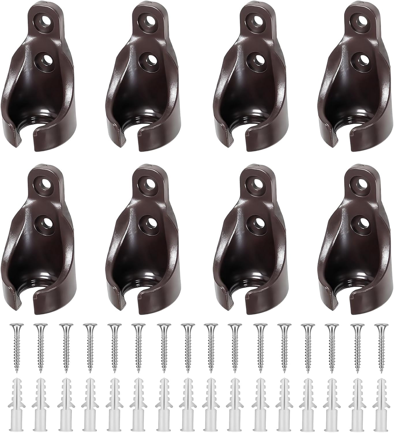 ABCISI 8Pcs Bungee Ball Receivers Brackets, Universal Bungee ...