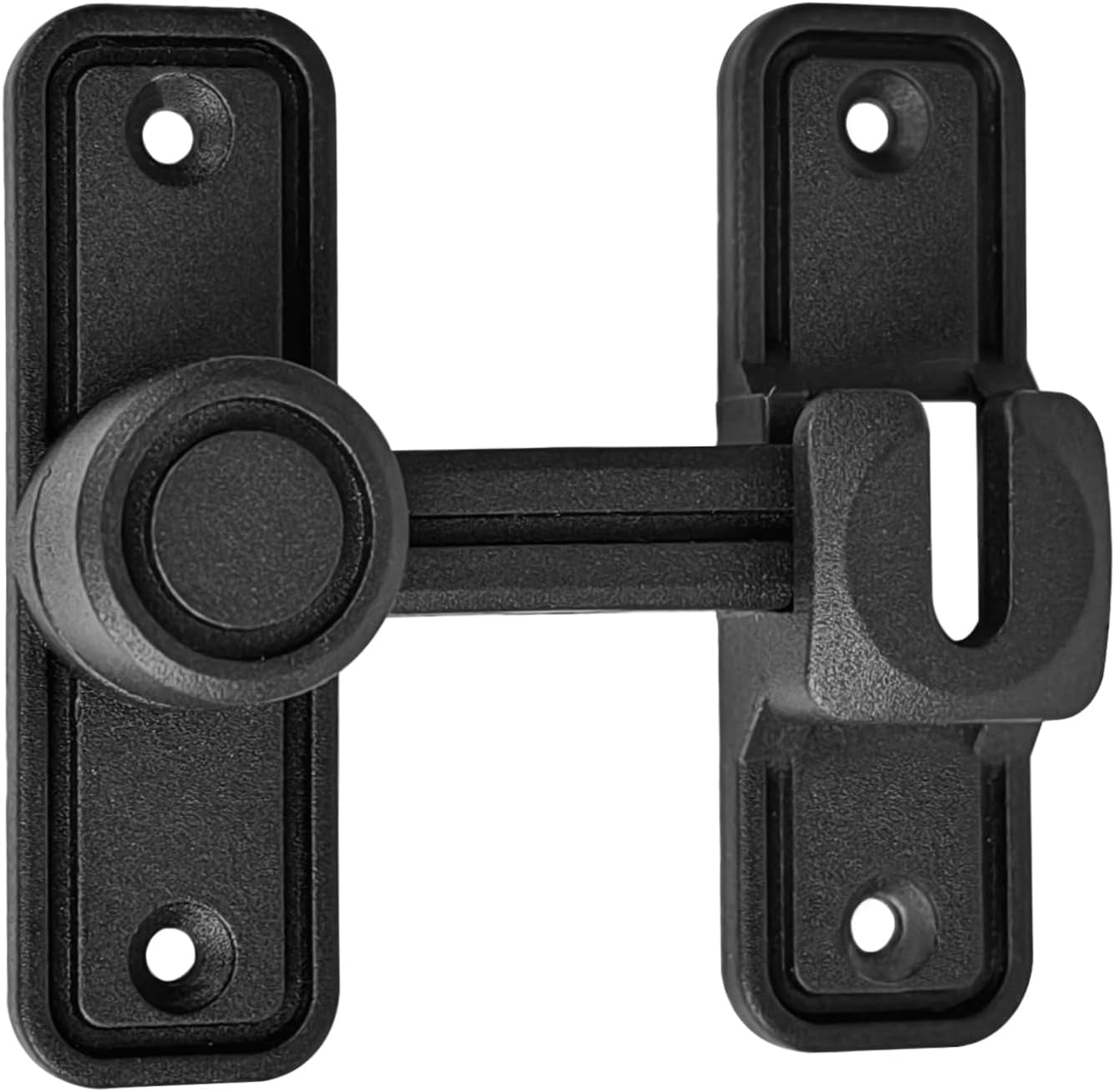 ABCISI 90 & 180 Degree Barn Door Lock, Zinc Alloy Heavy Duty Sliding ...