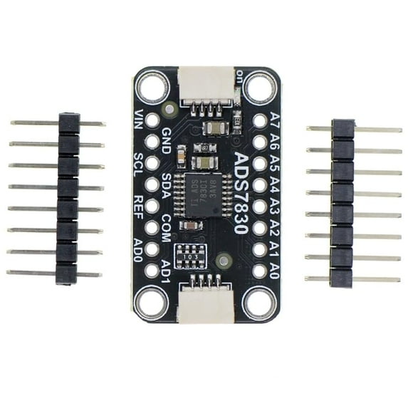 ABCISI ADS7830 ADC Converter Module,8-Channel ADC Converter 8-bit ...