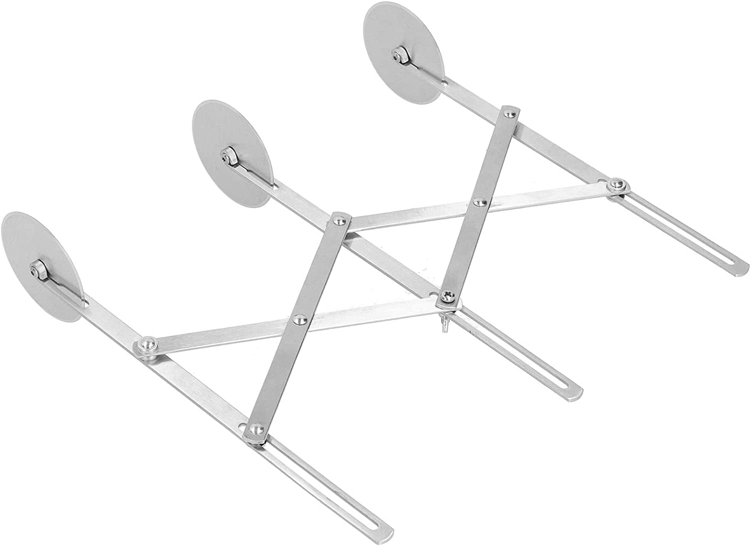 ABCISI Adjustable Pastry Cutter, 3/5/7 Wheel Stainless Steel Dough ...