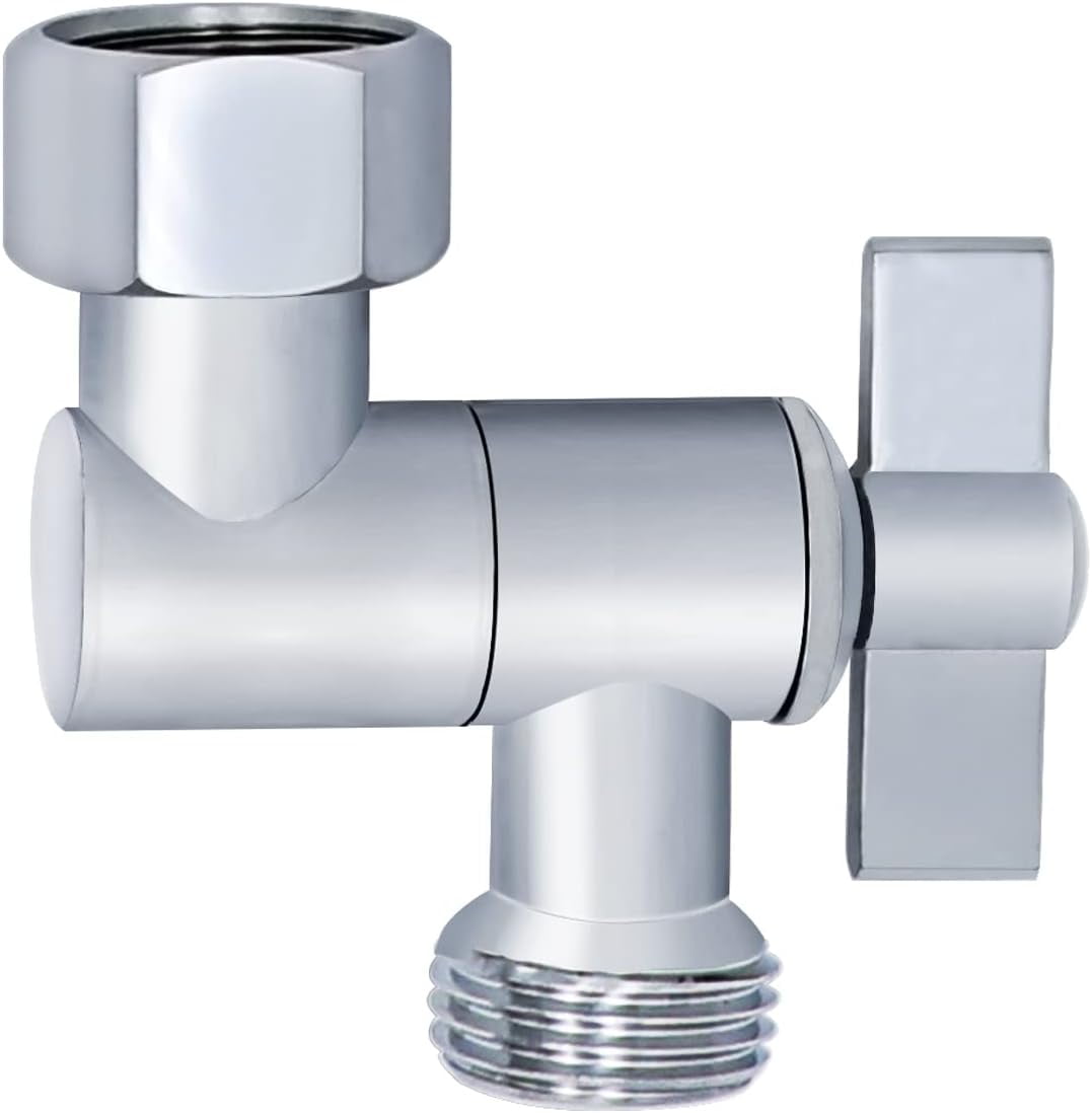 ABCISI All Metal Angle Adapter, Adjustable Shower Head Extension, Solid ...