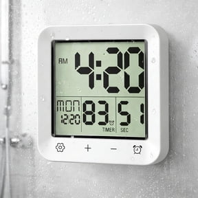 Digital Wall Clock Seconds