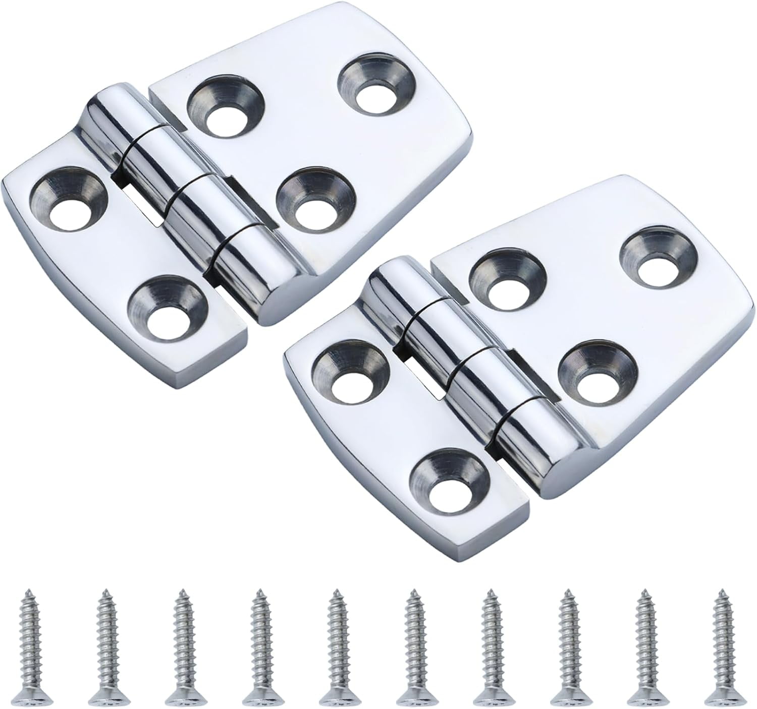 ABCISI Boat Hatch Hinge, 316 Stainless Steel Cabinet Door Casting ...