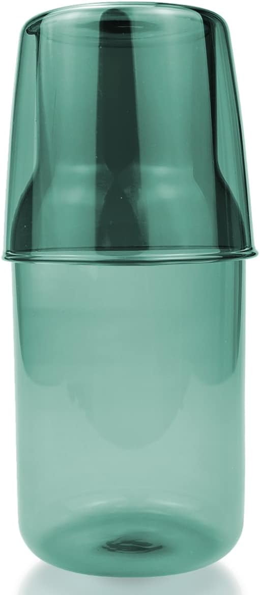 ABCISI Borosilicate Juice Storage, Water Carafe Set with Tumbler for ...