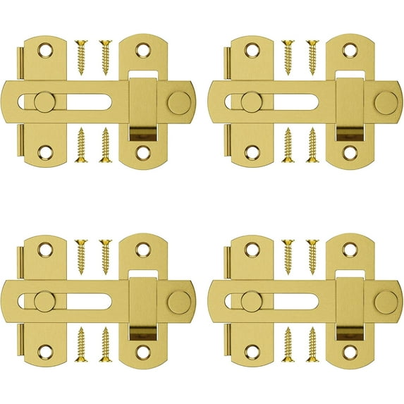 ABCISI Combination Locking Bolt, 4 Digit Combination Door Security ...