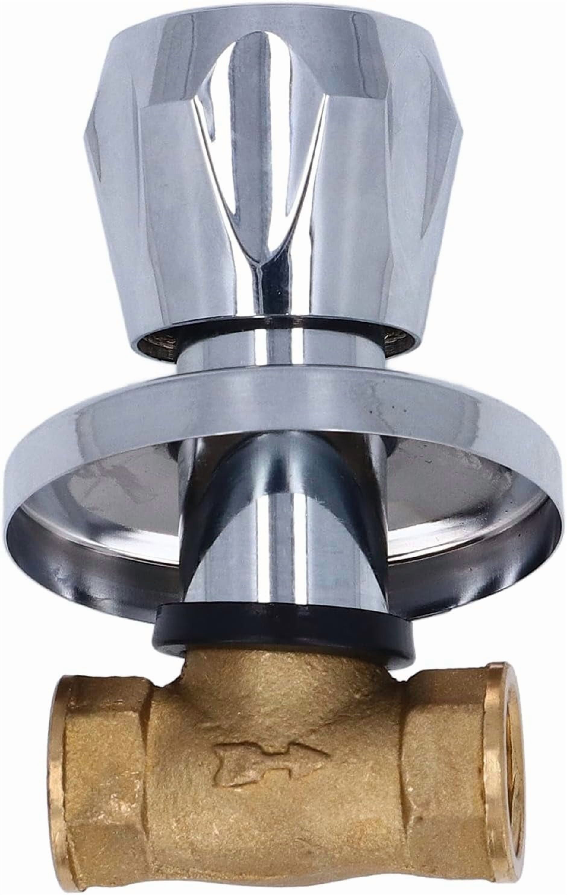 ABCISI Concealed Brass Water Valve, DN15 1/2 Inch Female Thread NPT ...