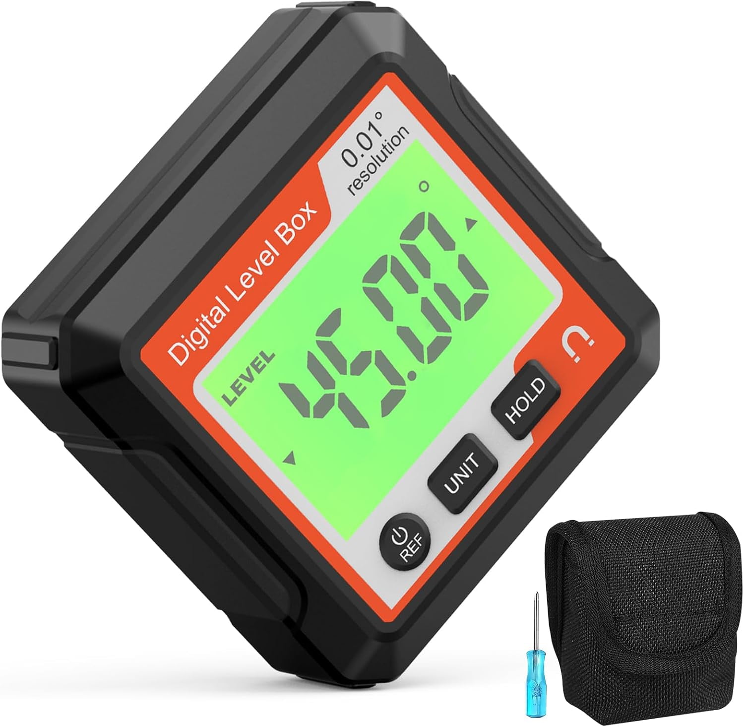 ABCISI Digital Level Angle Gauge Meter Magnetic Electronic Level Angle ...