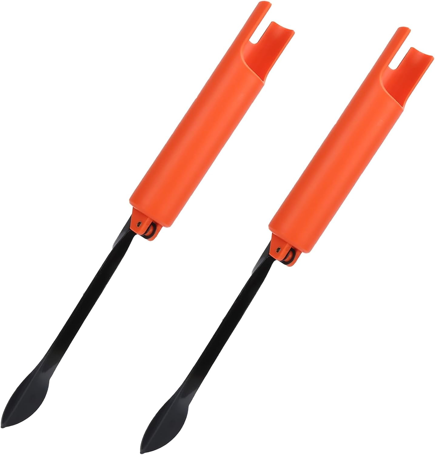 ABCISI Foldable Fishing Rod Holder - Orange ABS/Stainless Steel Ground ...