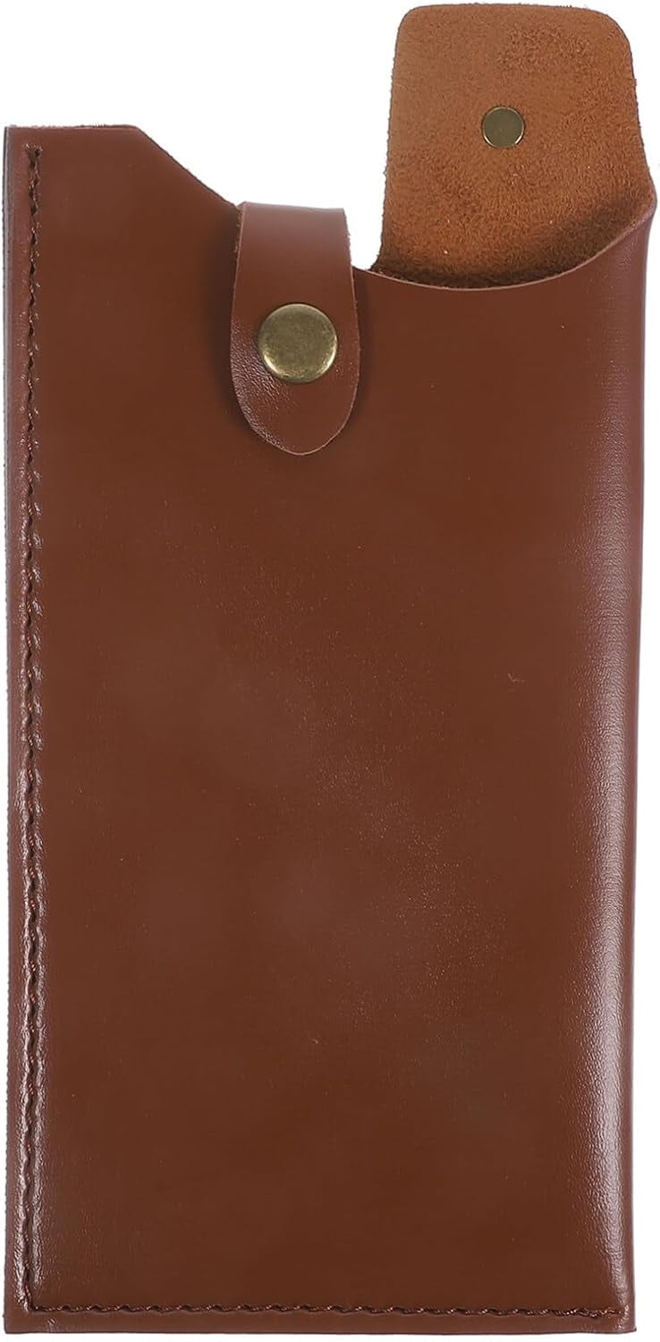 ABCISI Knife Guard, Durable Leather Knife Cover, Leather Cleaver Edge ...