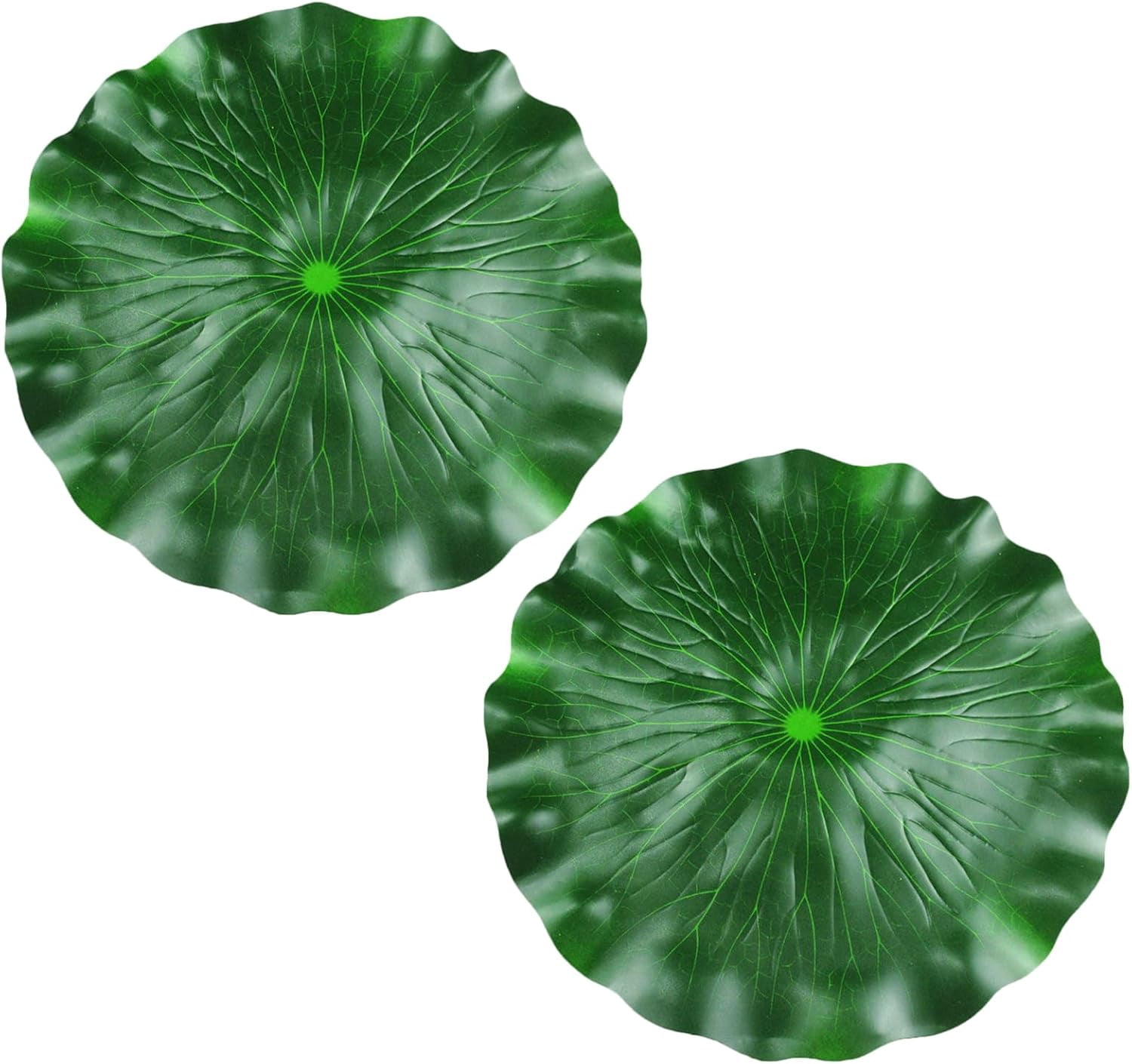 ABCISI Lily Pads for Ponds Artificial Floating Foam Lotus Leaves, 2PCS ...